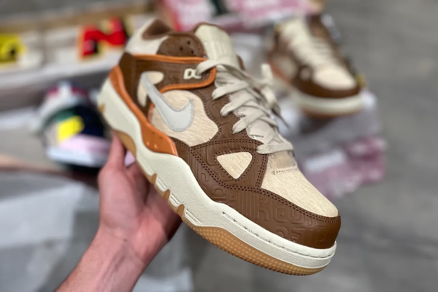 Initial Preview of the Nigo x Nike Air Force 3 Low “Light British Tan ...