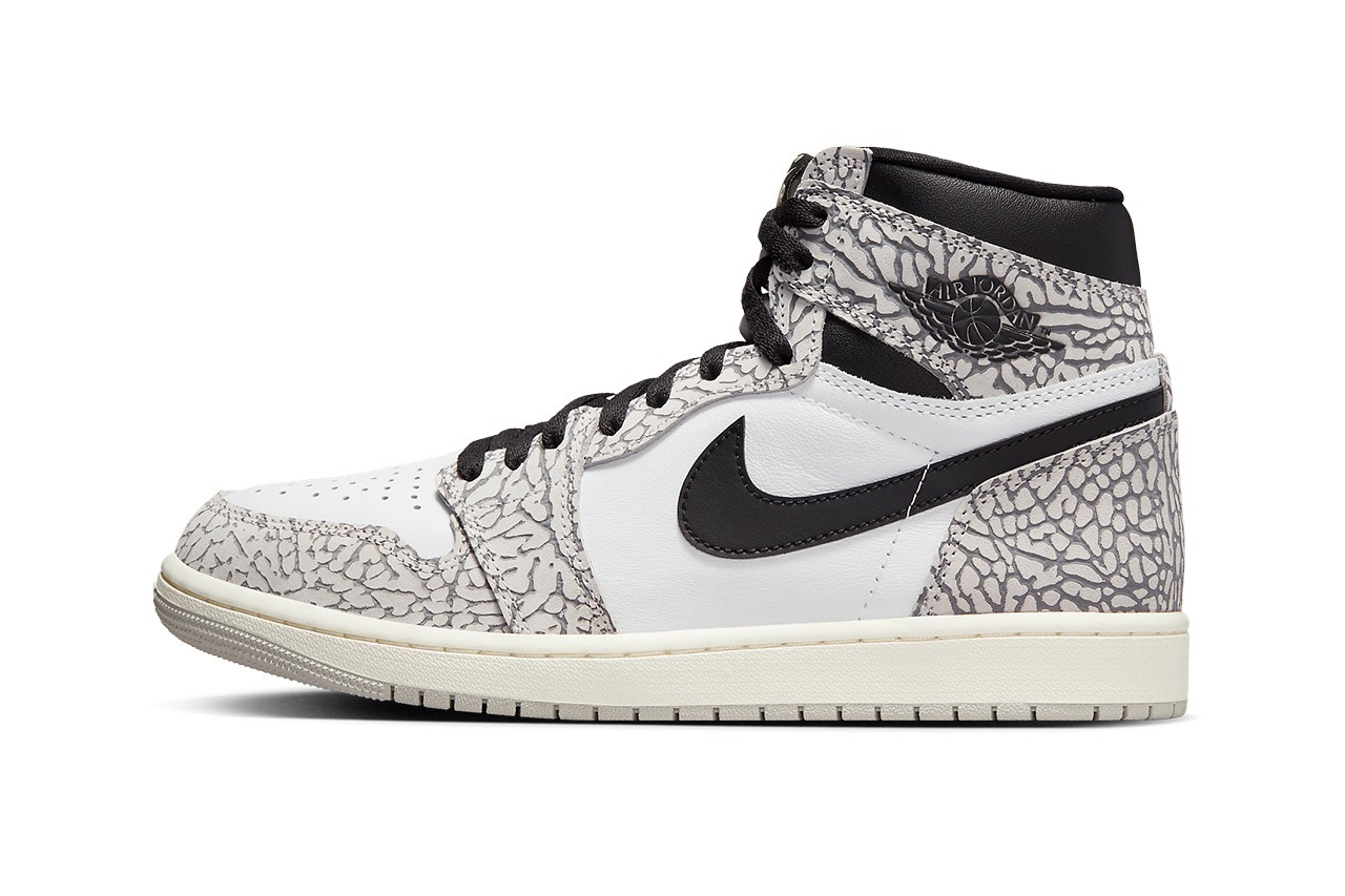 A look at some official Images of the Air Jordan 1 High OG "White Ceme ...