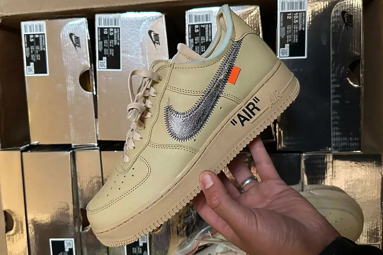 The Off-White™ x Nike Air Force 1 Low "Sesame" Is Set to Drop This Yea ...