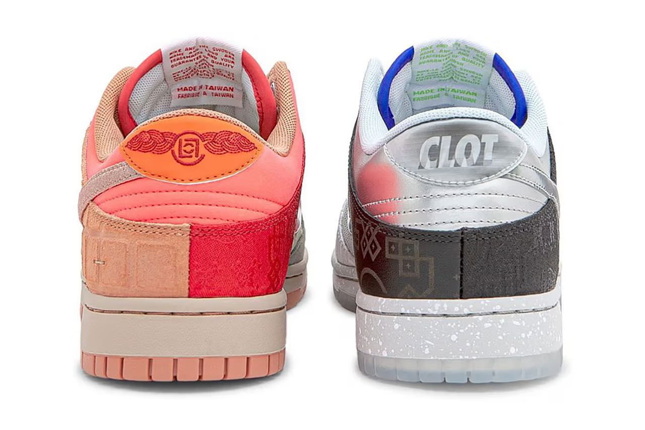 Nike Dunk Low and "What The" CLOT Collaboration Teased by Edison Chen ...