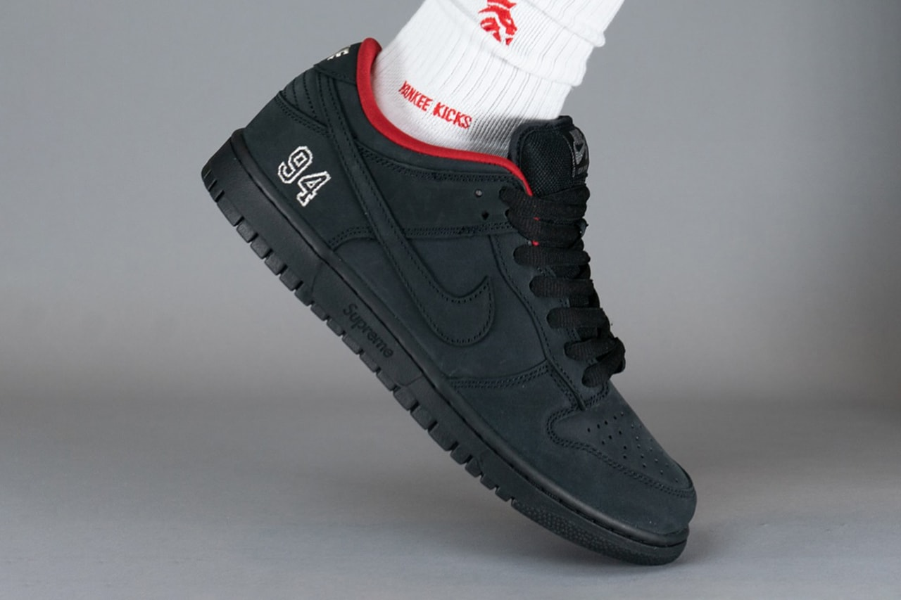 In-Hand View of the Supreme x Nike SB Dunk Low “Black” – Hype Vault