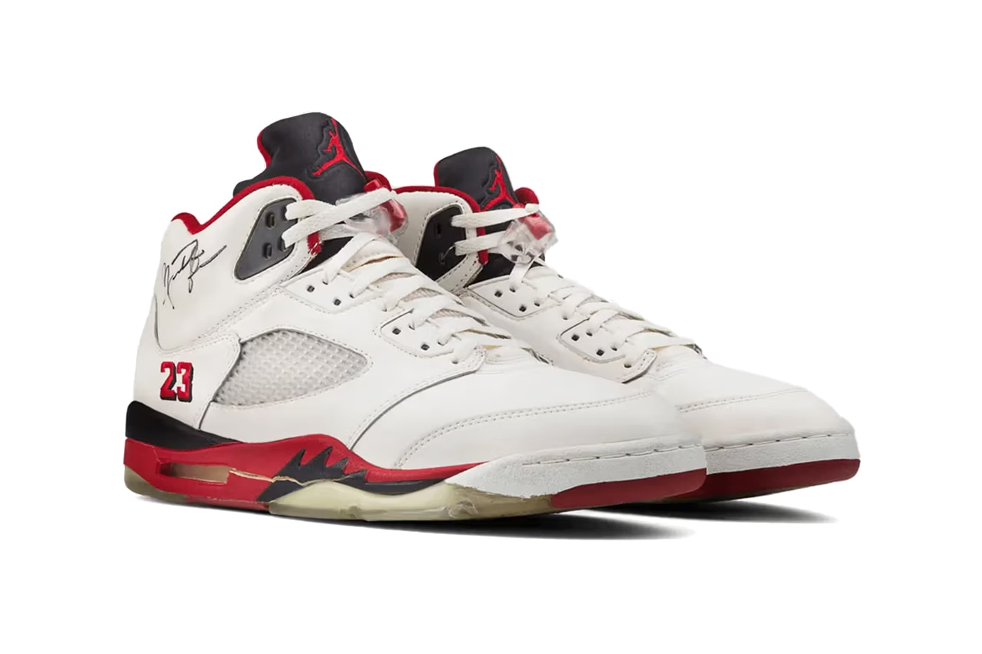Initial Preview of This Year’s Air Jordan 5 “Fire Red” – Hype Vault