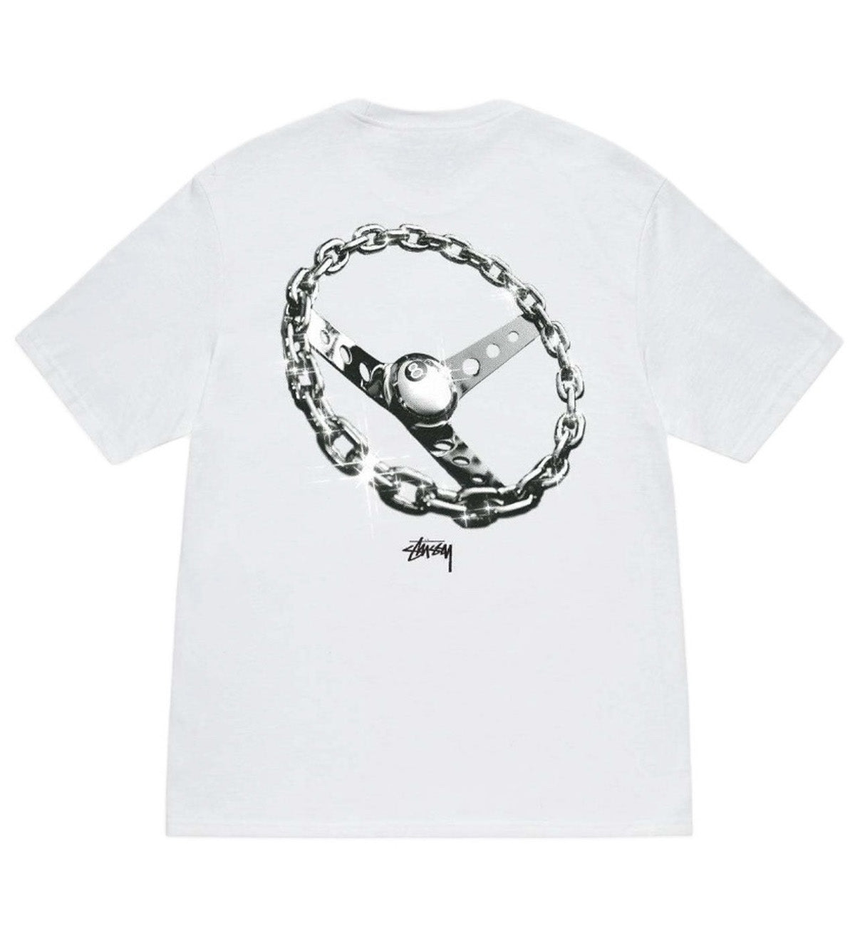 Stussy Chain Link Tee White – Hype Vault