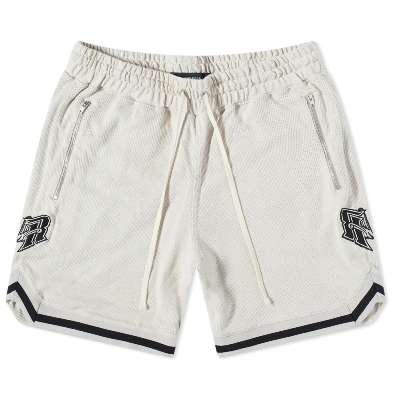 Represent Mesh Basketball Shorts Concrete – Hype Vault
