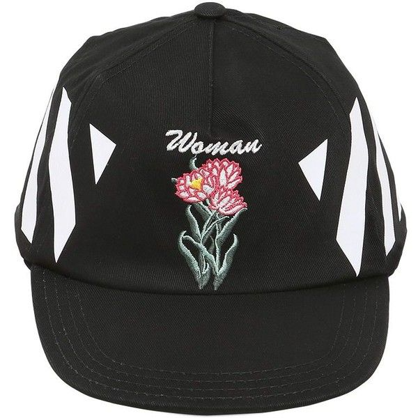 Off-White Embroidered Black Cap – Hype Vault